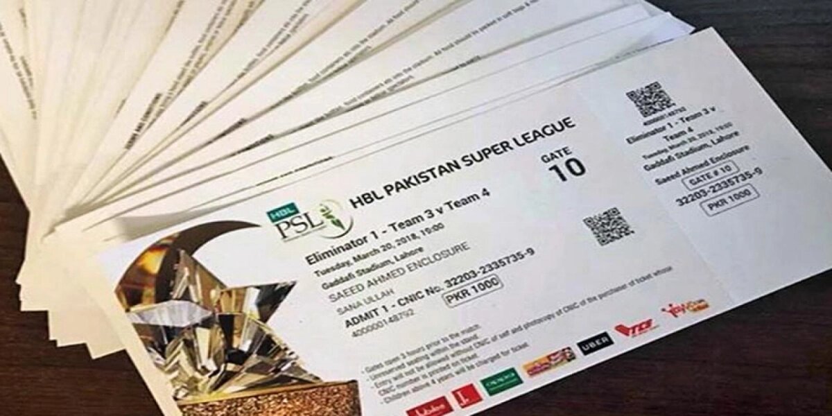 PSL 8 Ticket Price 2023 Online Booking